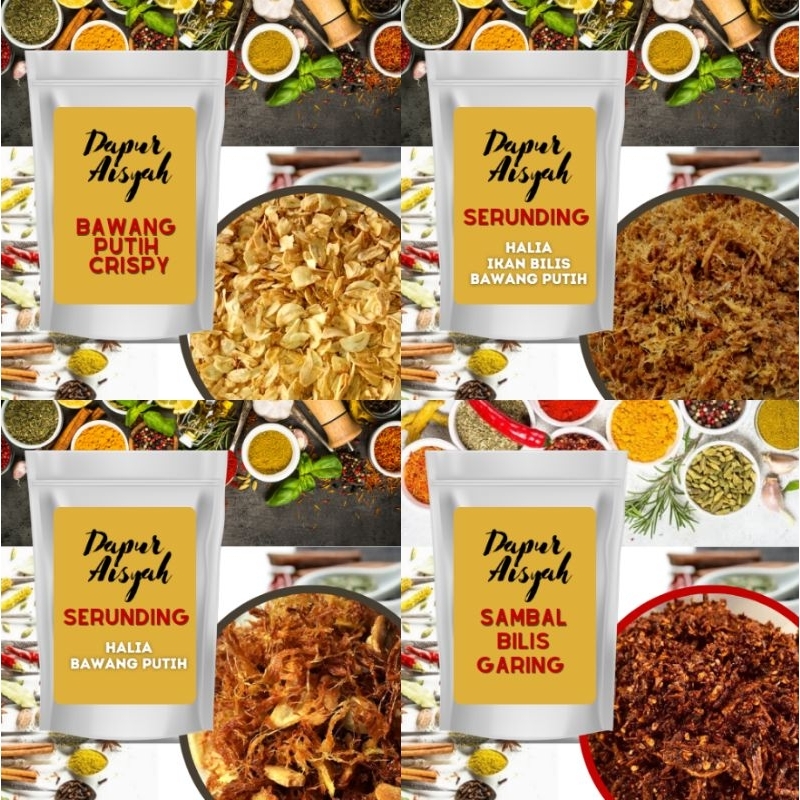[MAKANAN PANTANG SEDAP BERKHASIAT!!] GARLIC CRISPY| SERUNDING HALIA ...