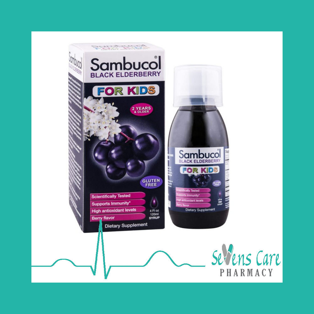 Sambucol Black Elderberry Syrups for Kids 120ml | Shopee Malaysia