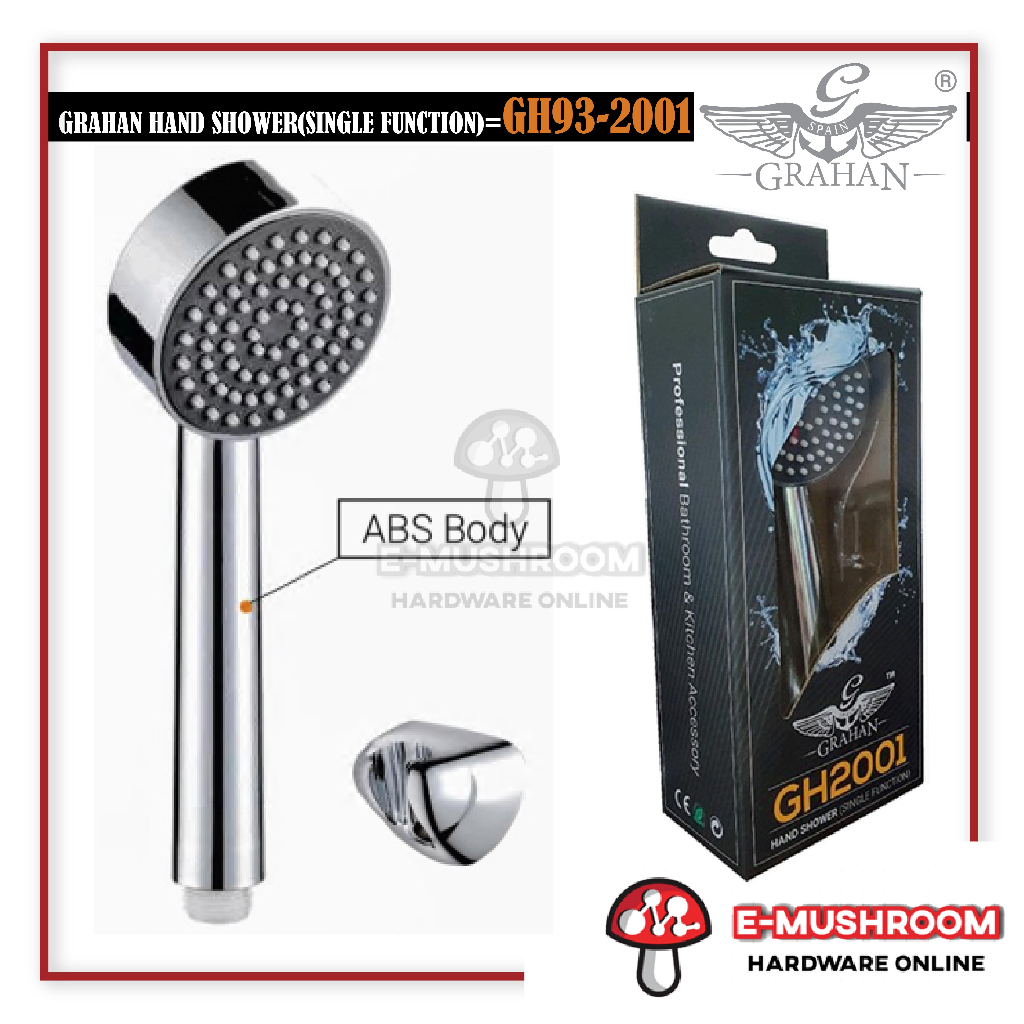 Grahan Hand Shower Head (SINGLE FUNTION) GH93-2001 | Shopee Malaysia