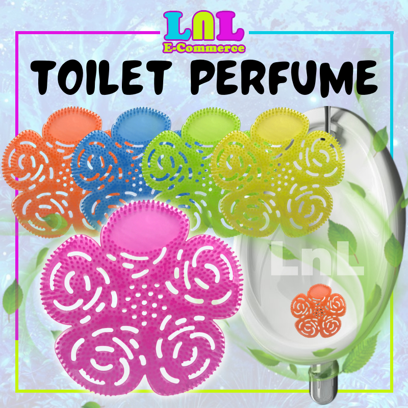LNL Perfume Toilet Urinal Screen Pad Bathroom Freshener Pewangi Tandas ...