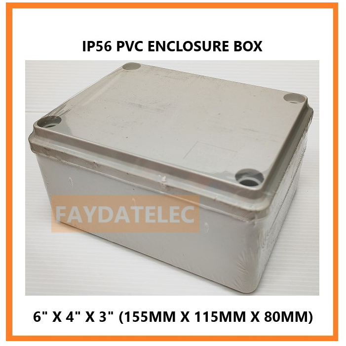MAX 643 PVC ENCLOSURE BOX (WEATHERPROOF) OUTDOOR JUNCTION BOX ...
