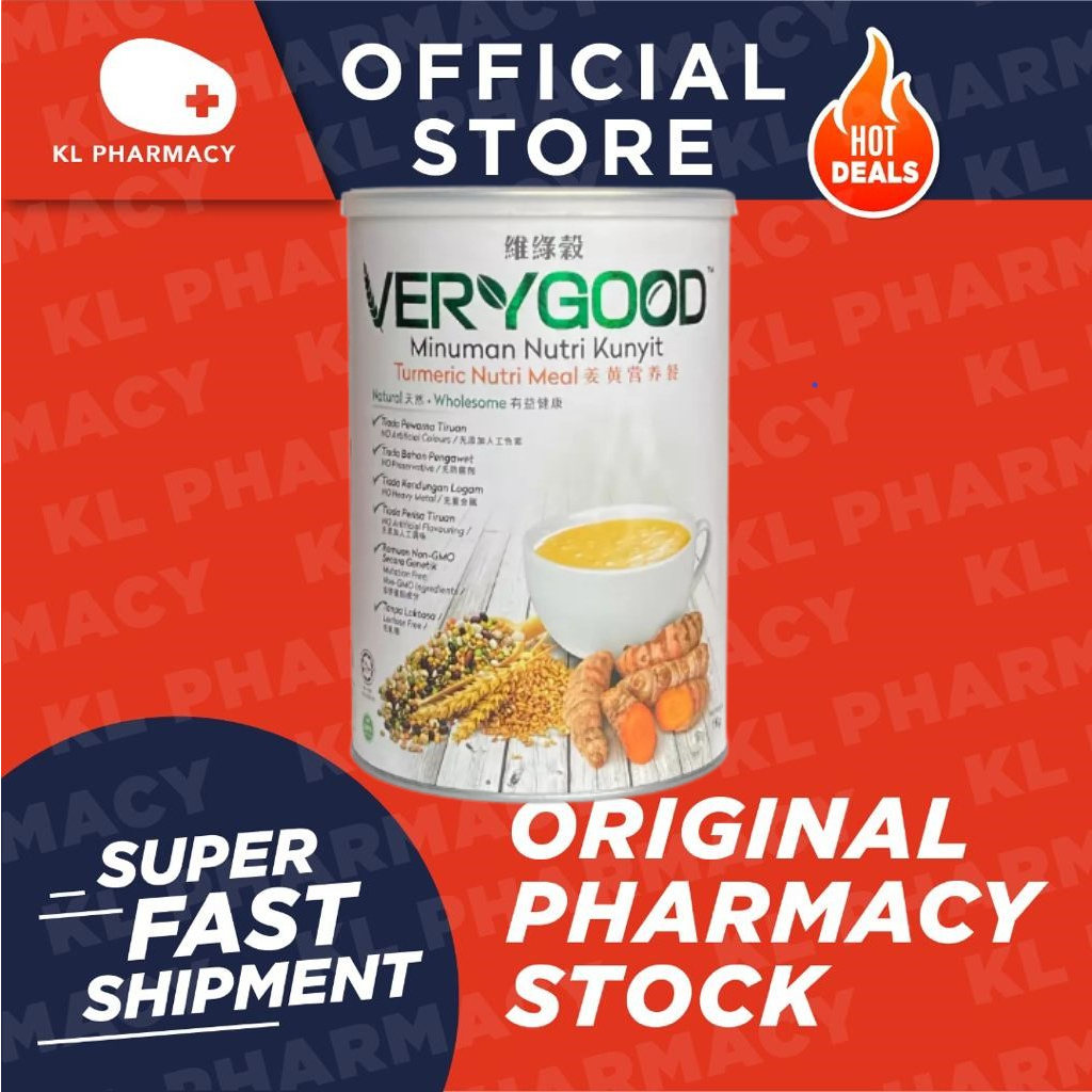 VERYGOOD (BARLEY GRASS/ TURMERIC/ OAT BETA GLUCAN) NUTRI DRINK POWDER READY STOCK! | Shopee Malaysia