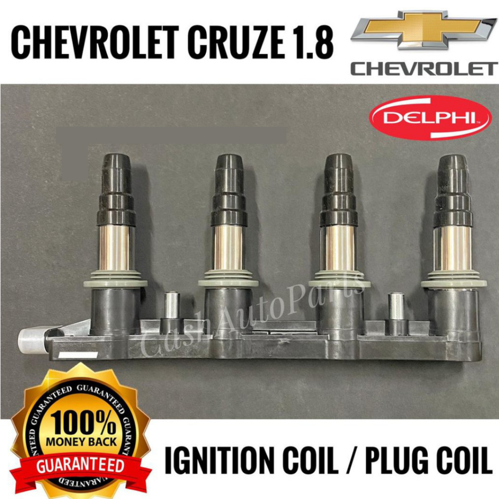ORIGINAL DELPHI CHEVROLET CRUZE 1.8 IGNITION COIL SPARK PLUG COIL CRUZE ...