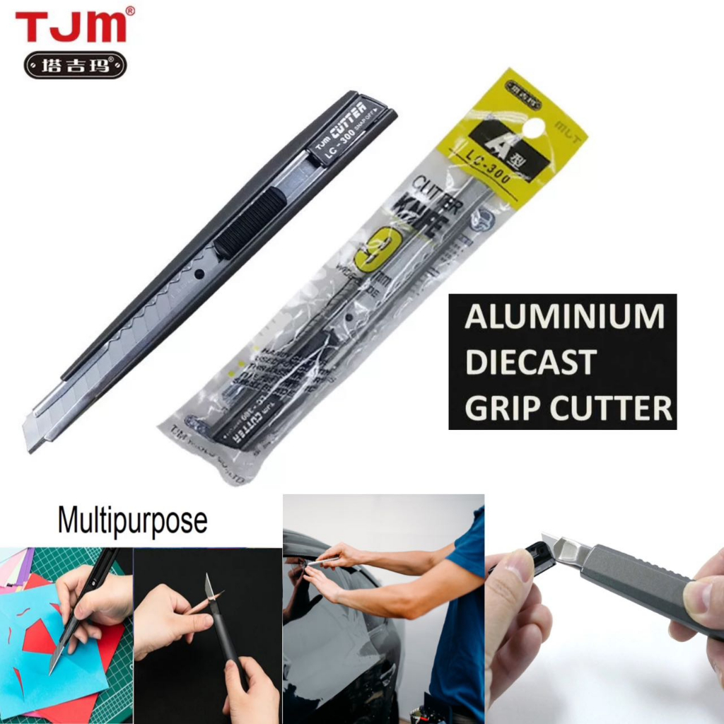 TJM 9mm Pen Knife / Metal Cutter Knife LC-300 Tool Steel Knife Art ...