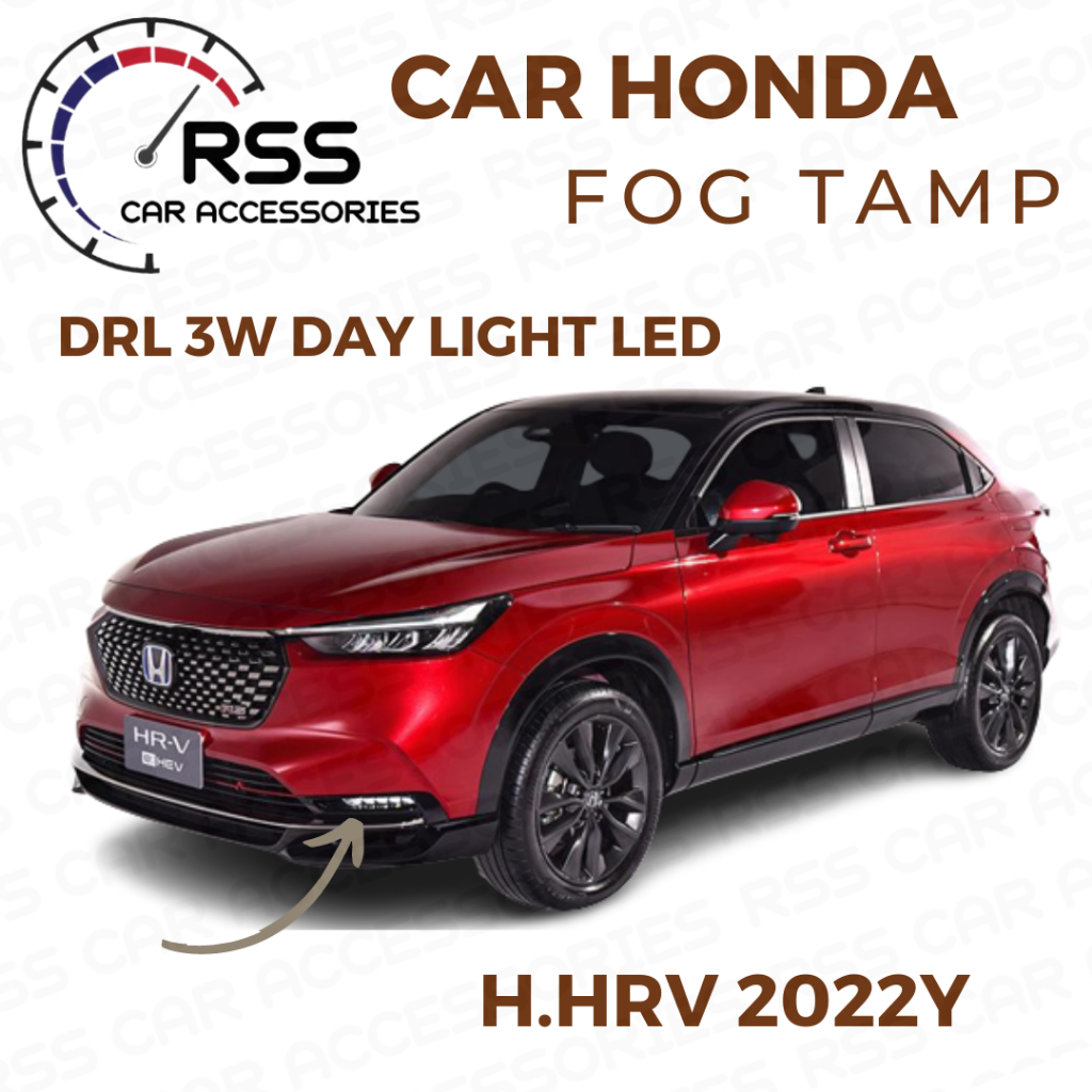 HONDA HRV FOG LAMP DRL 3W DAY LIGHT LIGHT LED | Shopee Malaysia