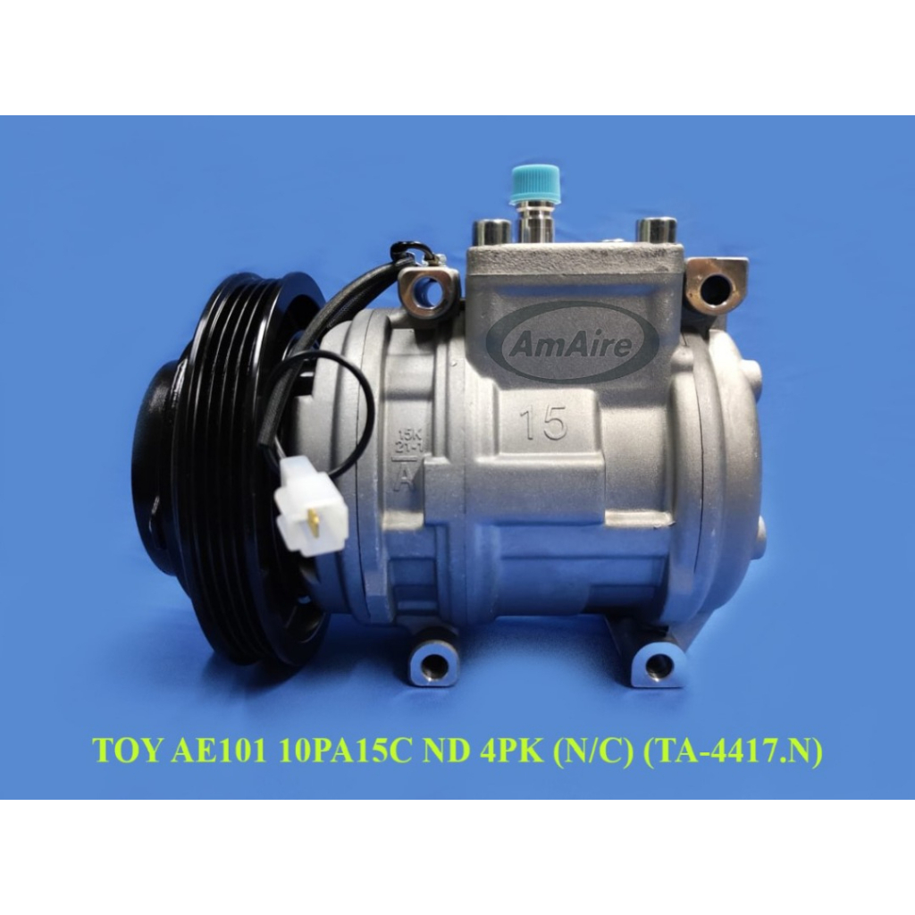 TOYOTA COROLLO AE101 AE111 10PA 15C DENSO 4PK (R) COMPRESSOR AIR COND ...