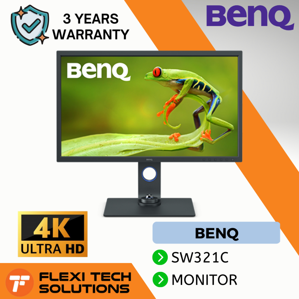 Flexi Tech BENQ SW321C 32 inch 4K Photo and Video Editing Monitor ...