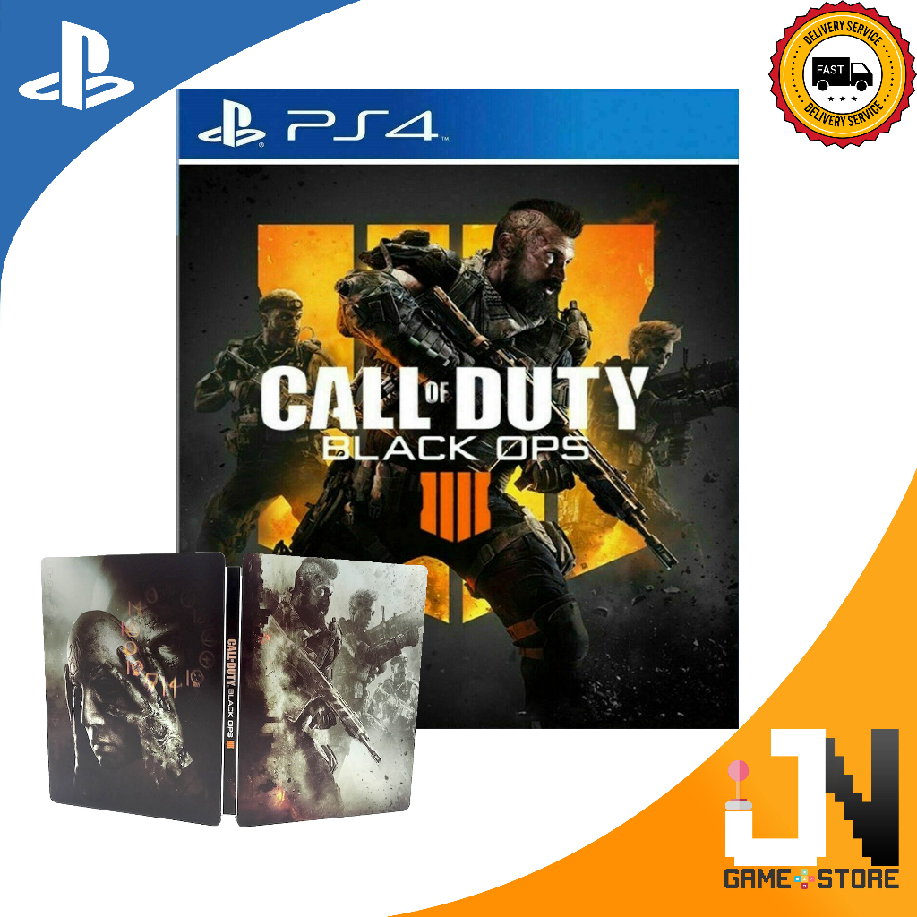 PS4 Call Of Duty Black Ops 4 / Steelbook | Steelcase | Steel Book ...