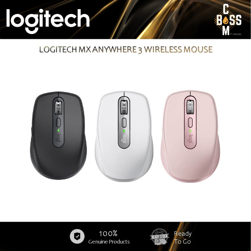 LOGITECH MX ANYWHERE 3 WIRELESS MOUSE | Shopee Malaysia