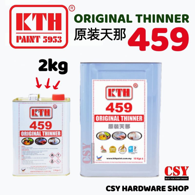 KTH Original Thinner 459 2KG / Thinner Baik | Shopee Malaysia