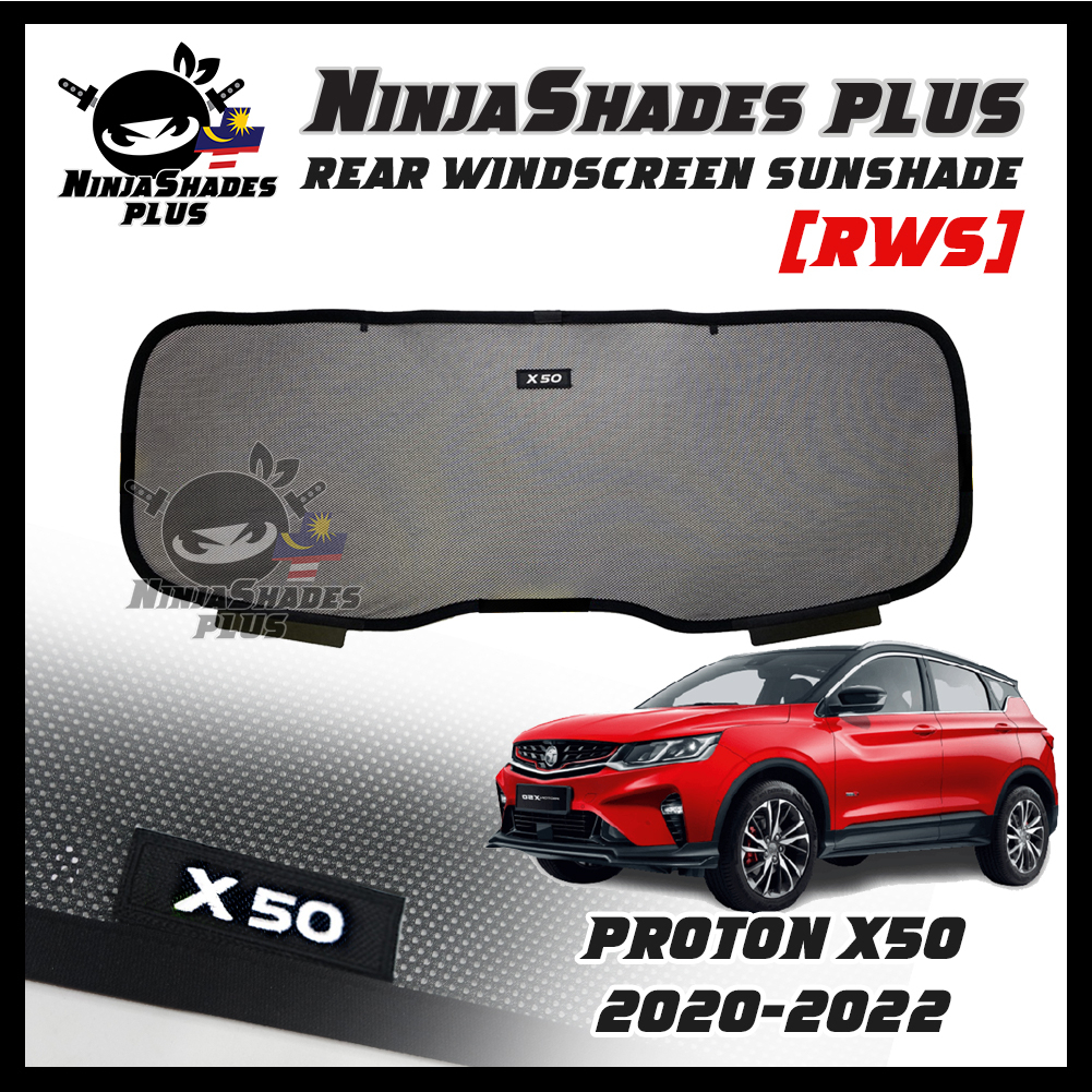 🇲🇾NinjaShades PLUS Proton X50 2020 2021 2022 2023 [RWS] REAR Windscreen ...