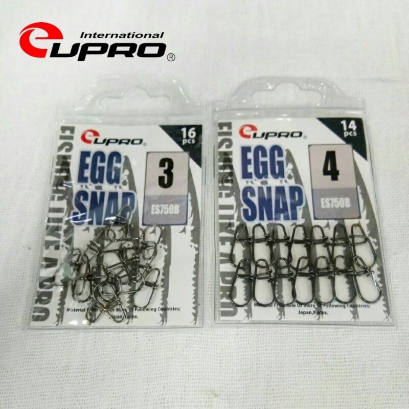 EUPRO EGG SNAP BLACK (ES750B) | Shopee Malaysia