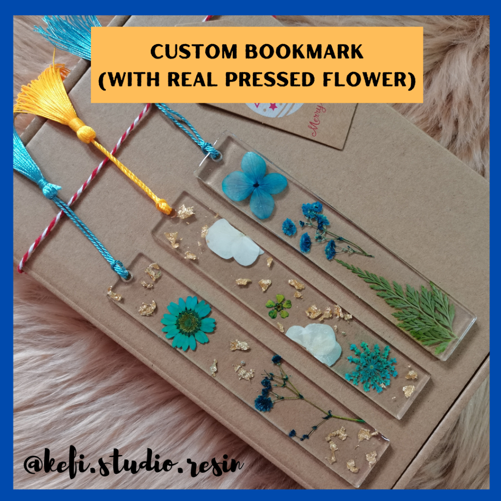 Resin Bookmark Daisy Flower | Cute Bookmark | Exclusive Bookmark | Gift ...