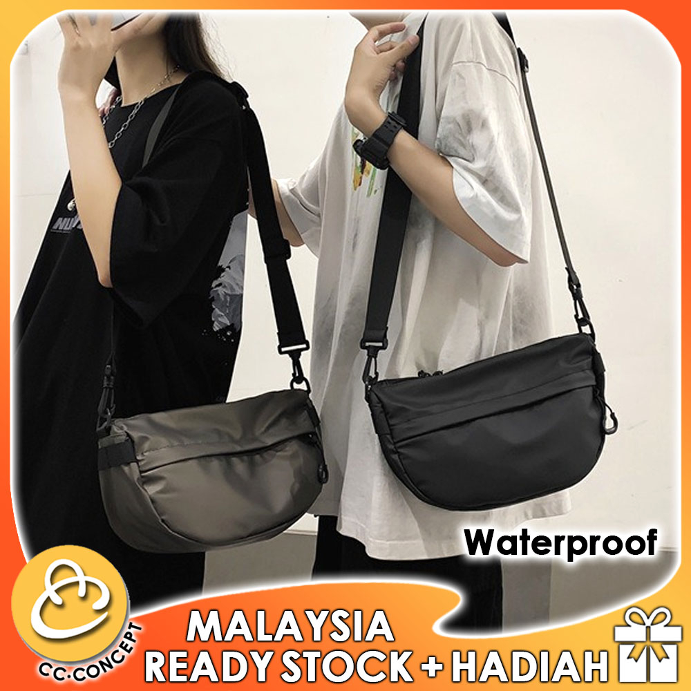 CC CONCEPT Dumpling Waterproof Men Sling Bag Crossbody Bag Shoulder Bag ...
