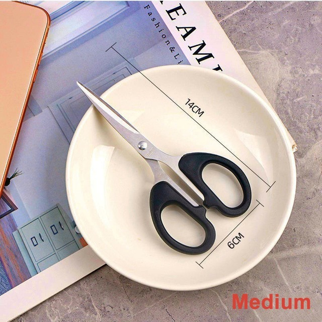 Wenbo Stainless Steel Office Scissors Sharp Durable Scissors School ...