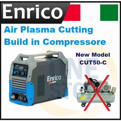 Enrico CUT50-C / Q-weld Inverter Plasma Cutter Machine with Build-in ...