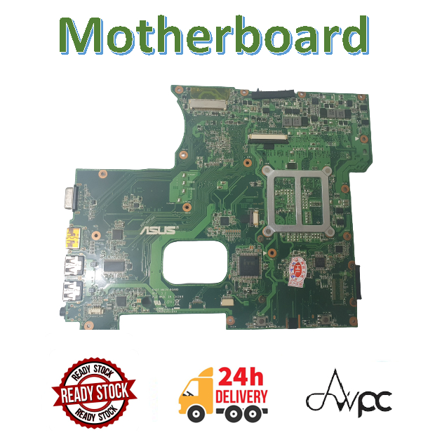 ASUS A42J K42J Laptop Mainboard Motherboard Board & Heatsink Replacement | Shopee Malaysia