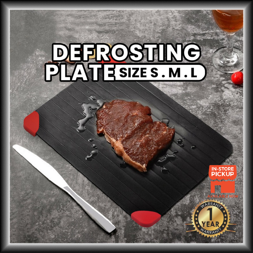 Defrosting Plate Rectangle Kitchen Fast Melting Meat Frozen Food Melt ...