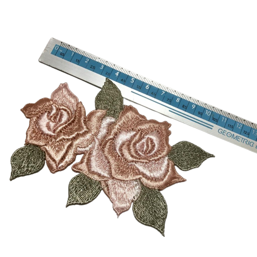 Embroidery Lace Border Lace Flower Patches Baju Kurung Jahit Fabric ...