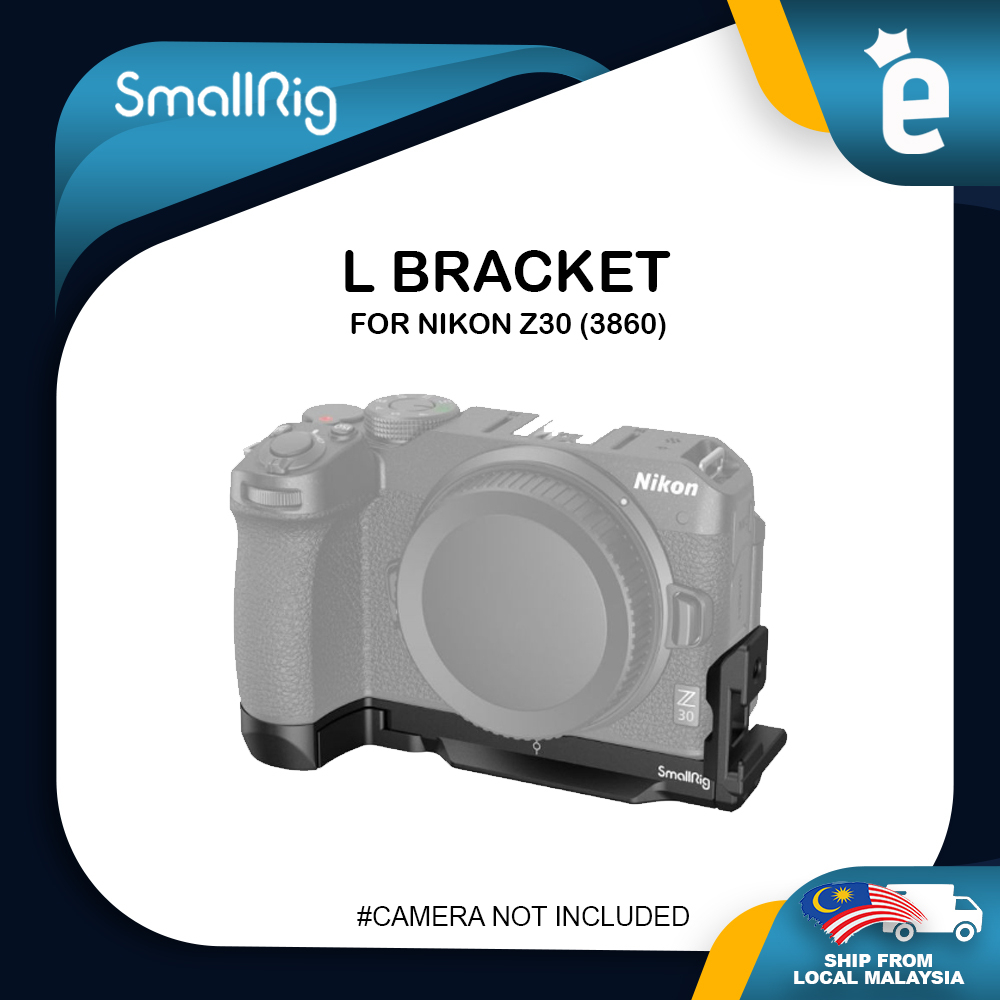 SmallRig Arca-Swiss Quick Release L Bracket for Nikon Z 30 Mirrorless ...