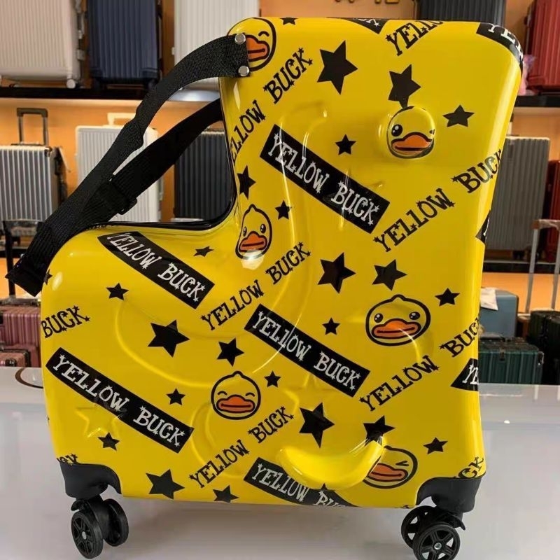 duck yallow 4D kids luggage READY STOCK KL | Shopee Malaysia