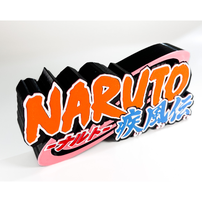 Naruto Shippuden Logo Kanji (3D Desk Decoration) | Shopee Malaysia