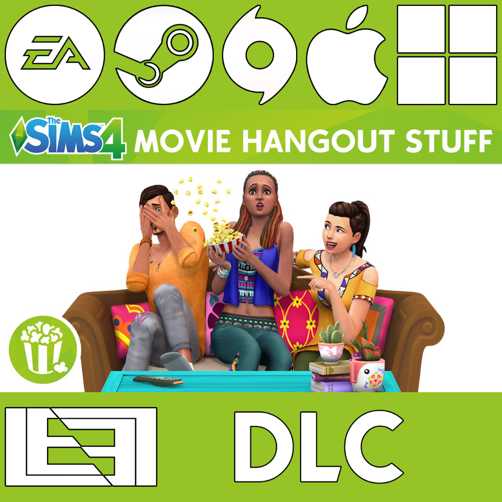 The Sims 4: Movie Hangout Stuff Pack [Mac/Win][Online][EA/Steam/Epic ...
