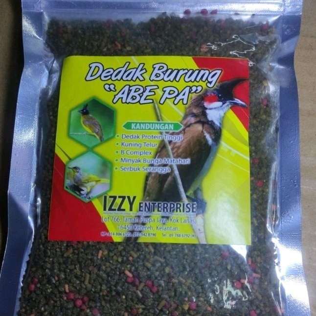 DEDAK BURUNG MERBAH CANDIK JAMBUL ABE PA' 250gram | Shopee Malaysia