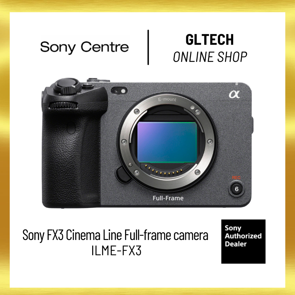 Sony FX3 Cinema Line Full-frame camera [ILME-FX3 ] | Shopee Malaysia