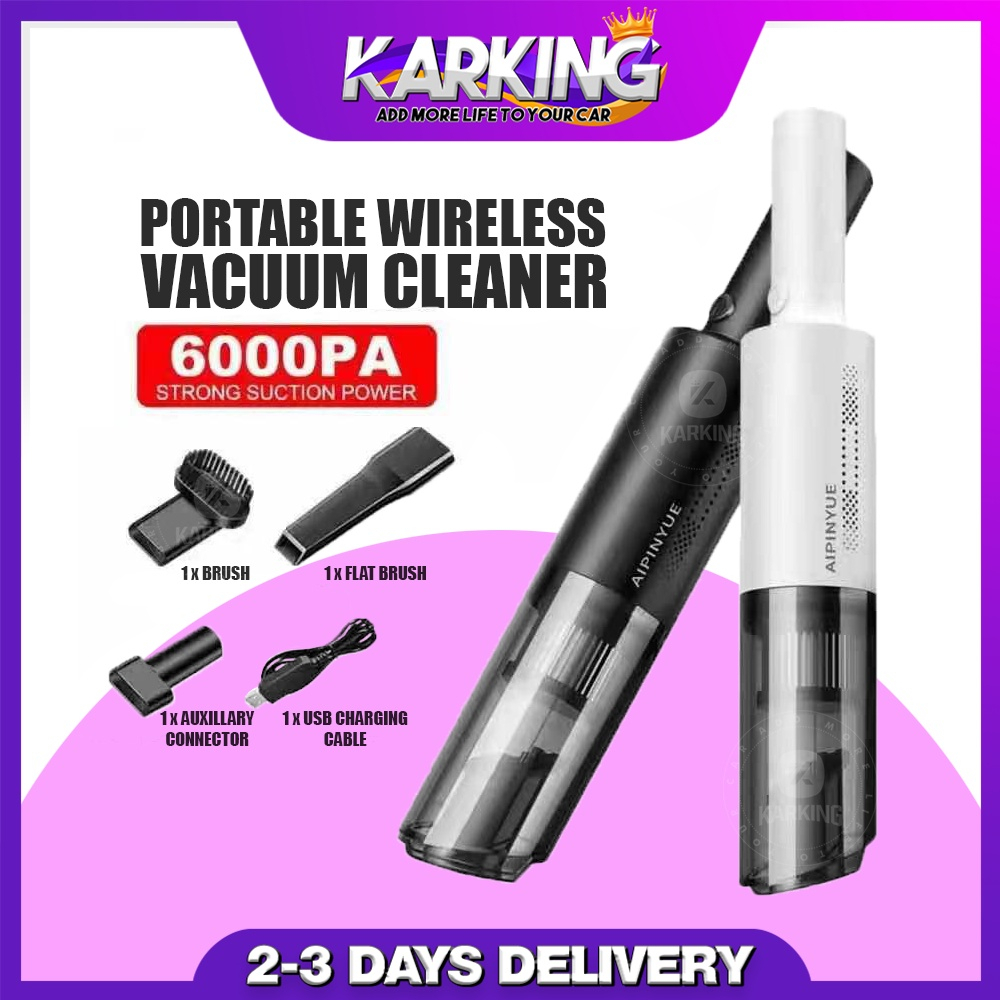 Ready Stock!!! Portable Mini Wireless Rechargeable vacuum cleaner ...