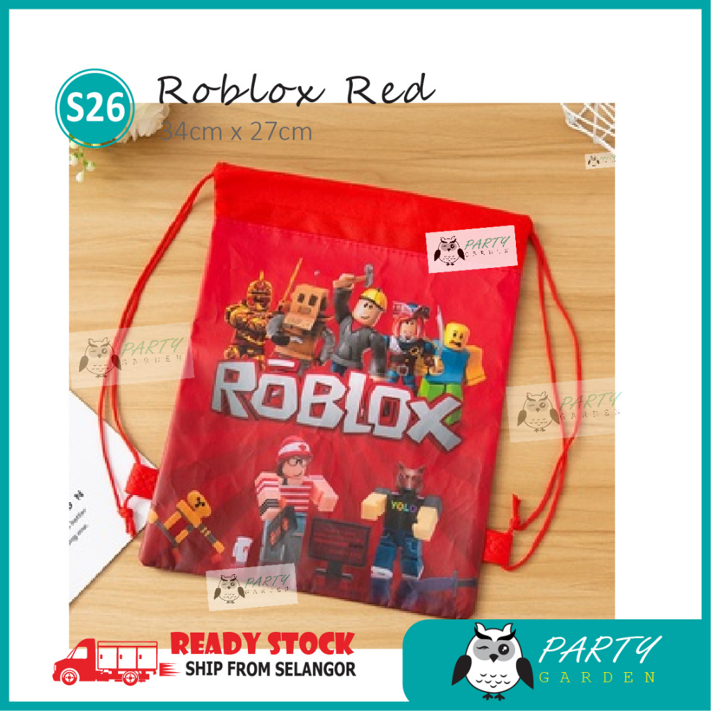 Drawstring Bag / Backpack Cartoon Goodies Bag Sling Bag Birthday Gift ...