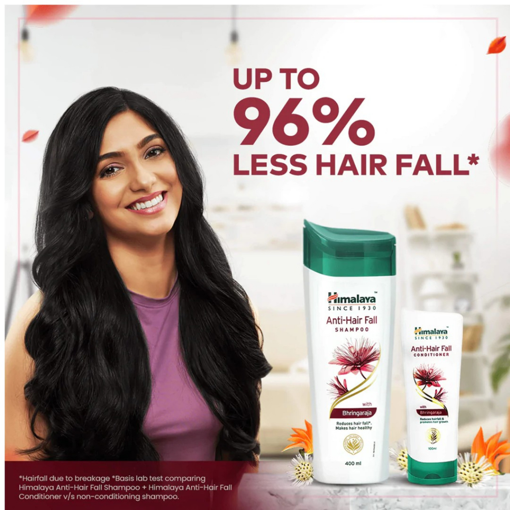 Himalaya Anti-Hair Fall Shampoo Anti Hair Fall Conditioner Helps Reduce ...