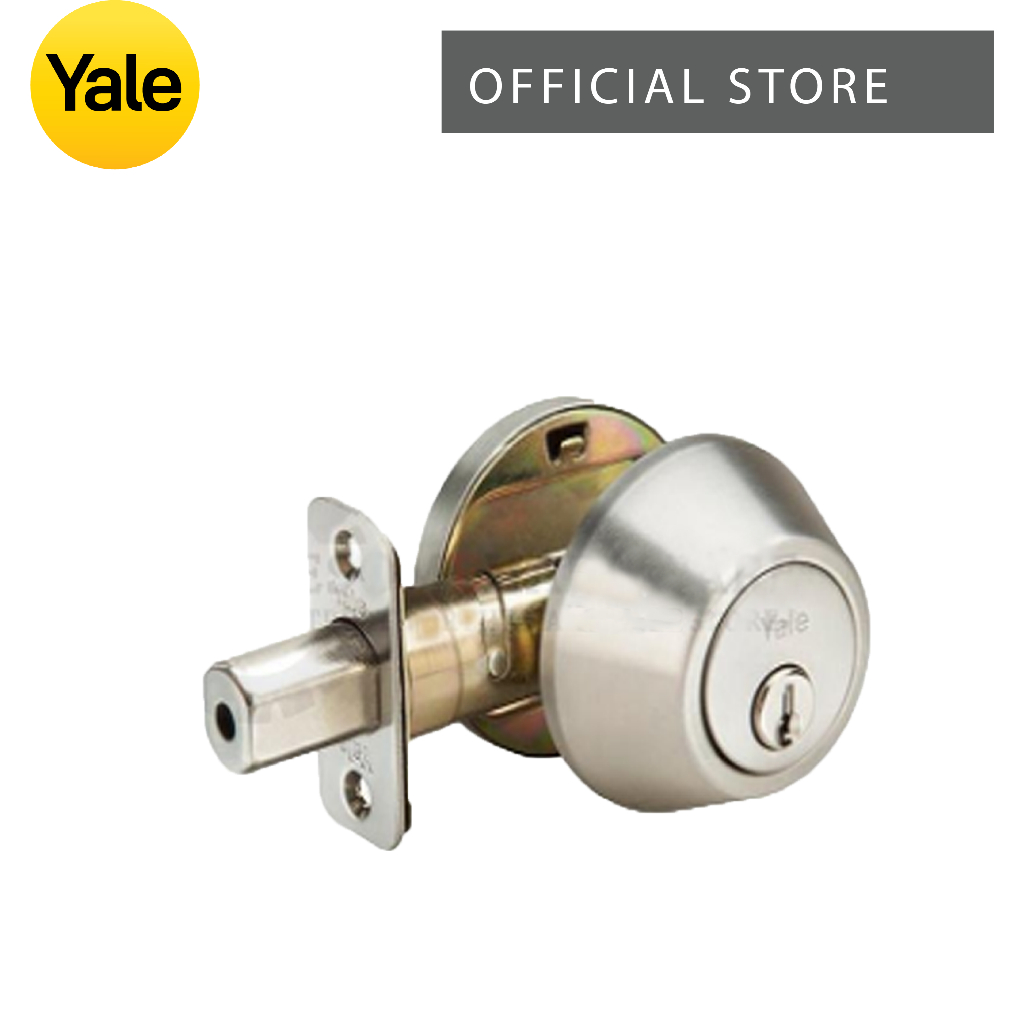 Yale Deadbolt Lock YED1001 Single Cylinder with Thumb Turn Essential ...