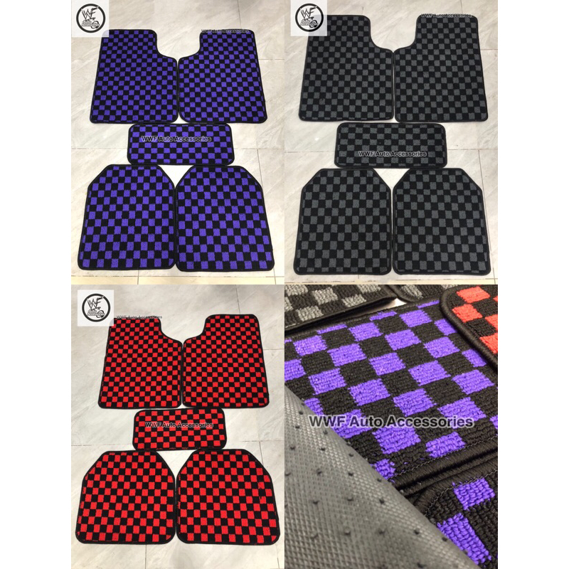 Dadu Universal Car Carpet - 5 pc for Wira / Waja / Gen 2 / Persona Old ...
