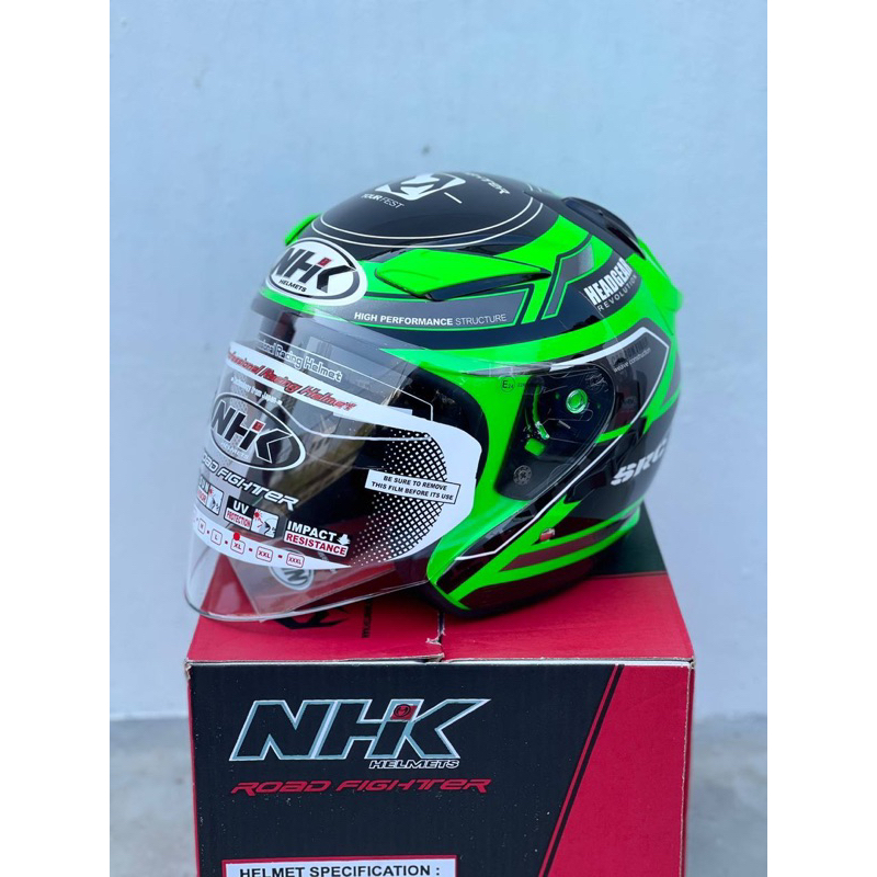 NHK R1 V2.0 Touring (Double Visor) | Shopee Malaysia