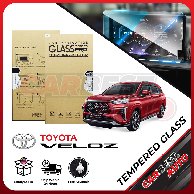 Toyota Veloz 2022 2023 Head Unit Screen Infotainment Tempered Glass ...