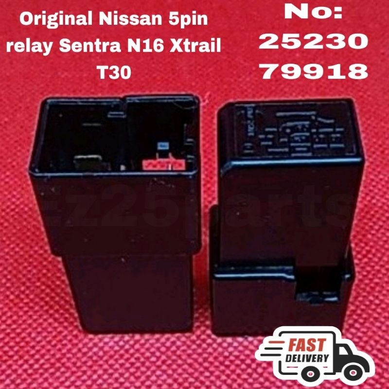 100%Original Nissan Power Relay 25230-79918 5Pin Relay Sentra N16 ...