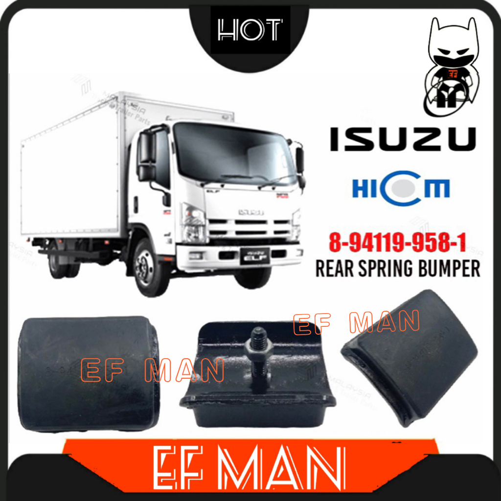 ISUZU NPR NLR PRO NHR NKR HICOM PERKASA 2.8 4.3 REAR SPRING HELPER ...