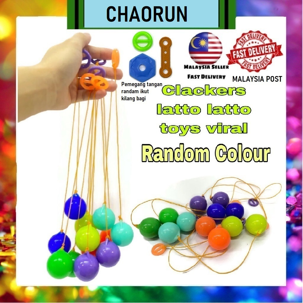 Lato-Lato Ball Toys,Latto Mainan Viral Tek Tek Latto Ready Stock ...