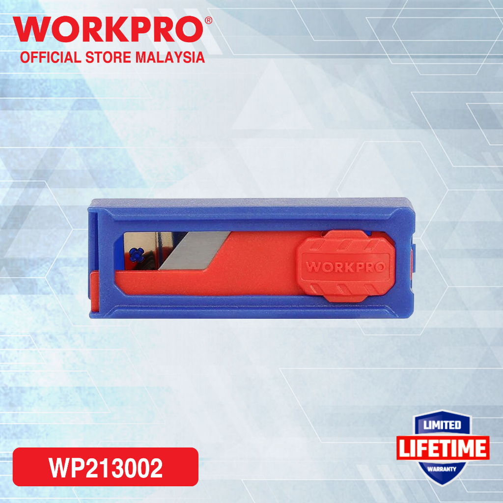WORKPRO SK5 Utility Knife Blades With Heavy Duty Box (10 Pcs) | Shopee ...