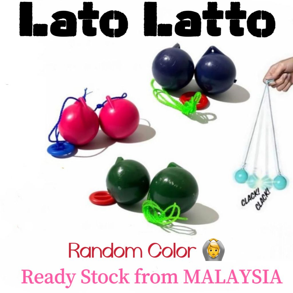 LATO LATTO ORIGINAL 4CM READY STOCK IN KL Tek Tek Old School Toys Lato ...