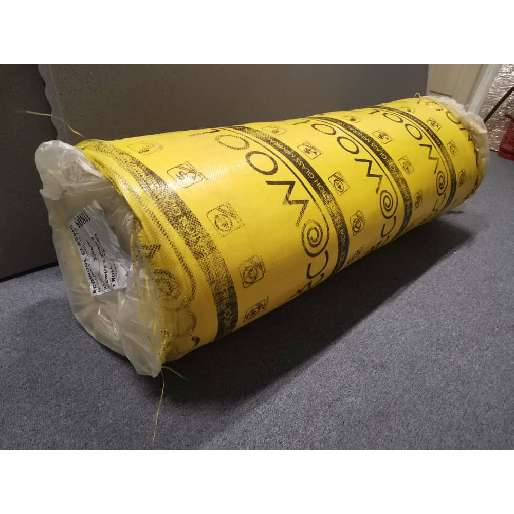 ECOWOOL 32kg/m3 POLYGRASS FIBRE INSULATION 50mm | Shopee Malaysia