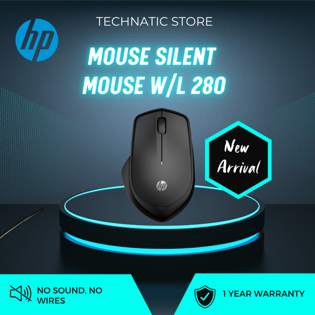 Mouse Silent Mouse W/L 280 | Shopee Malaysia