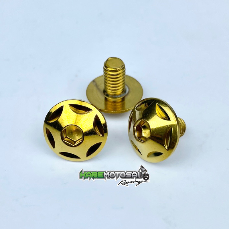 🏁 (1 BIJI) SKRU M6 SAIZ 10 ALLENKEY PAYUNG 🏁 ORIGINAL HENG THAILAND ...