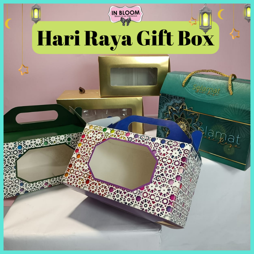 Hari Raya Box Cookies Box Kotak Biskut | Shopee Malaysia