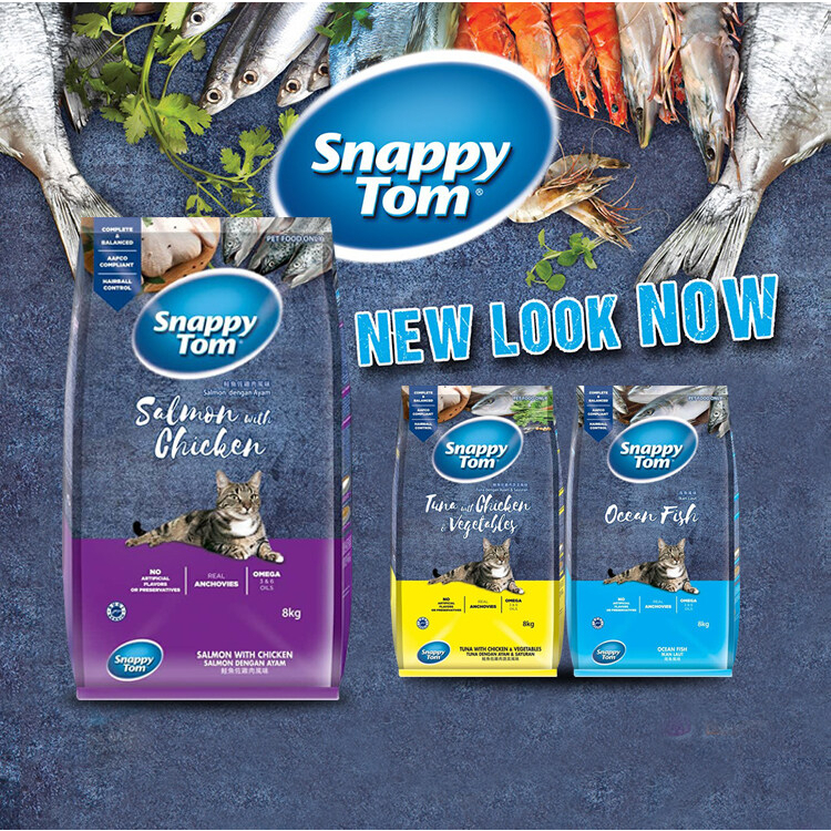 Snappy Tom Dry Cat Food 8kg | Shopee Malaysia