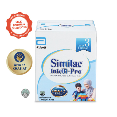Similac Intelli-Pro Step 3 Growing Up Milk Formula BIB (1.8kg) | Shopee ...