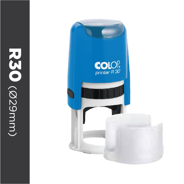 SAME DAY POS * Rubber Stamp * COLOP Printer Line | Round Stamp Self-Inking Stamp P10 | P20 | P30 ...