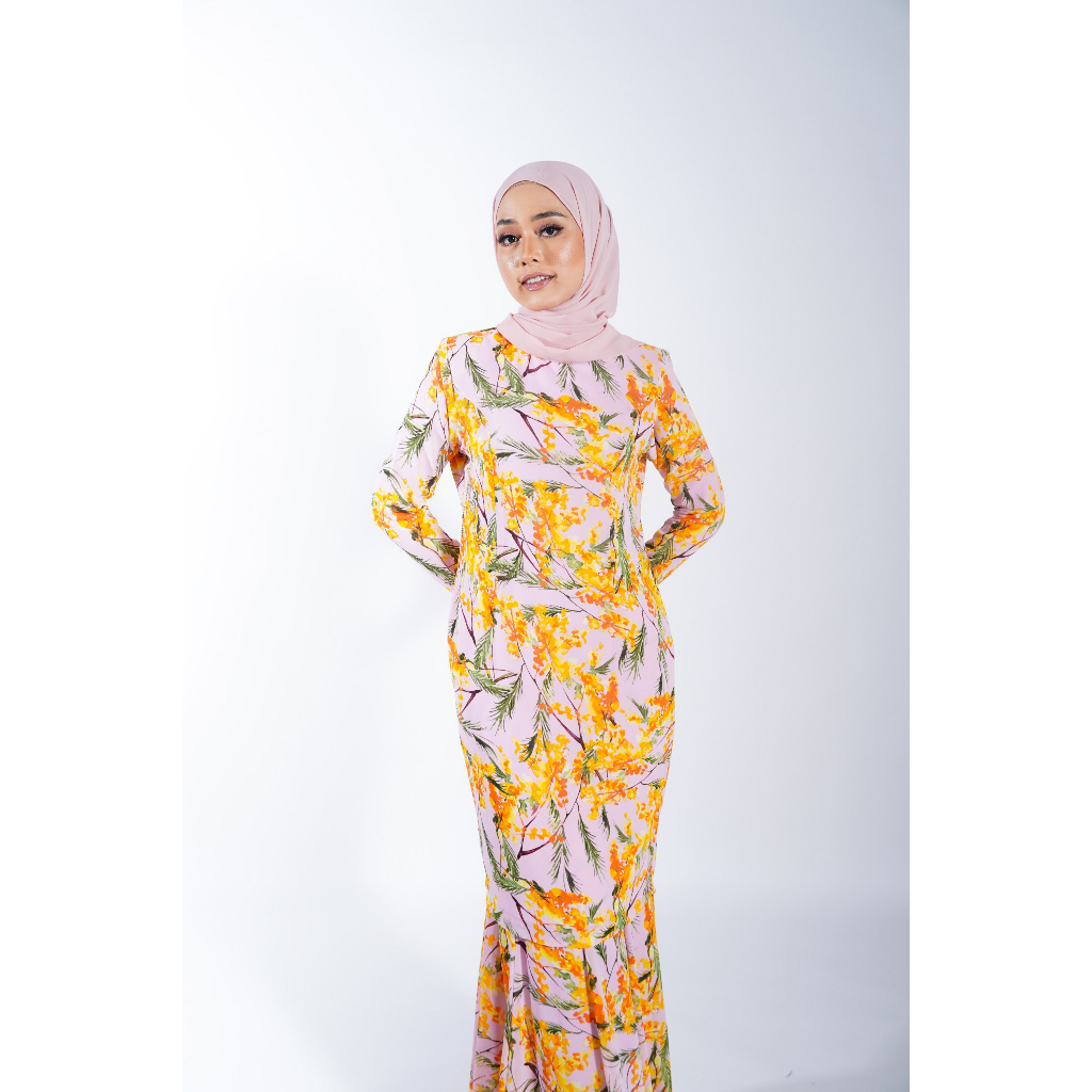 NADZRI MORSHIDI | TIARA KURUNG MODERN CHIFFON PRINCESS CUT | BAJU RAYA ...