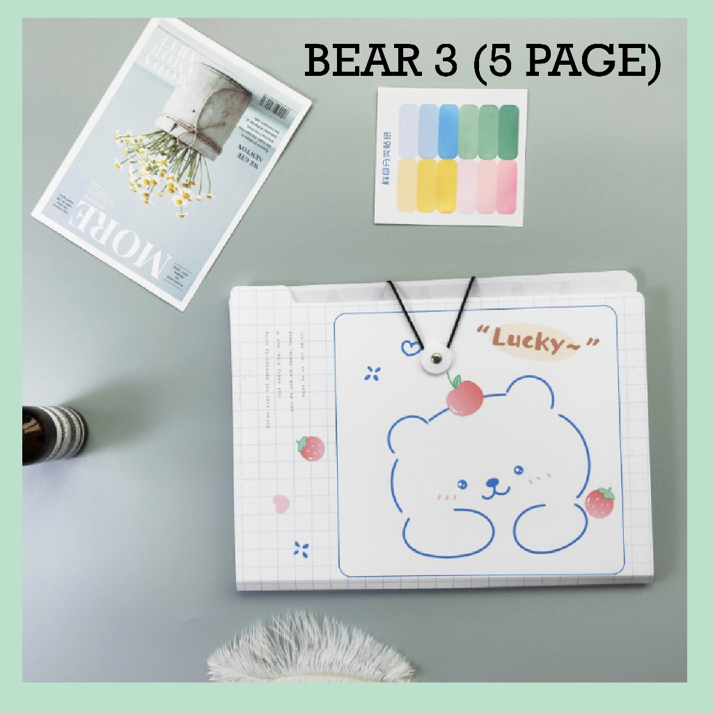 Expanding File/A4 File Folders/Cute Documents Organizer 5/8 Pockets ...